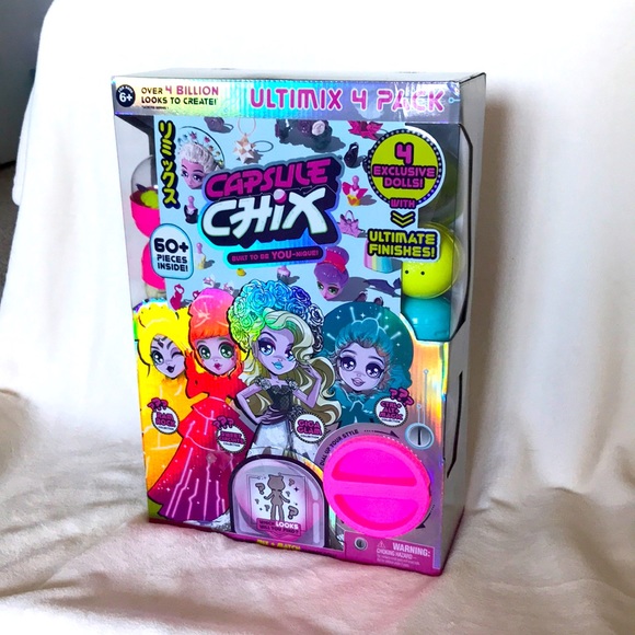 Mattel | Toys | Capsule Chix Ultamix 4 Pack | Poshmark